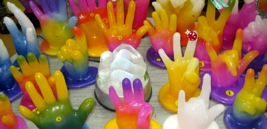 Wax Hands - Wax Dipping - Wax Hand - Wax Hand Candles - Novelty ...